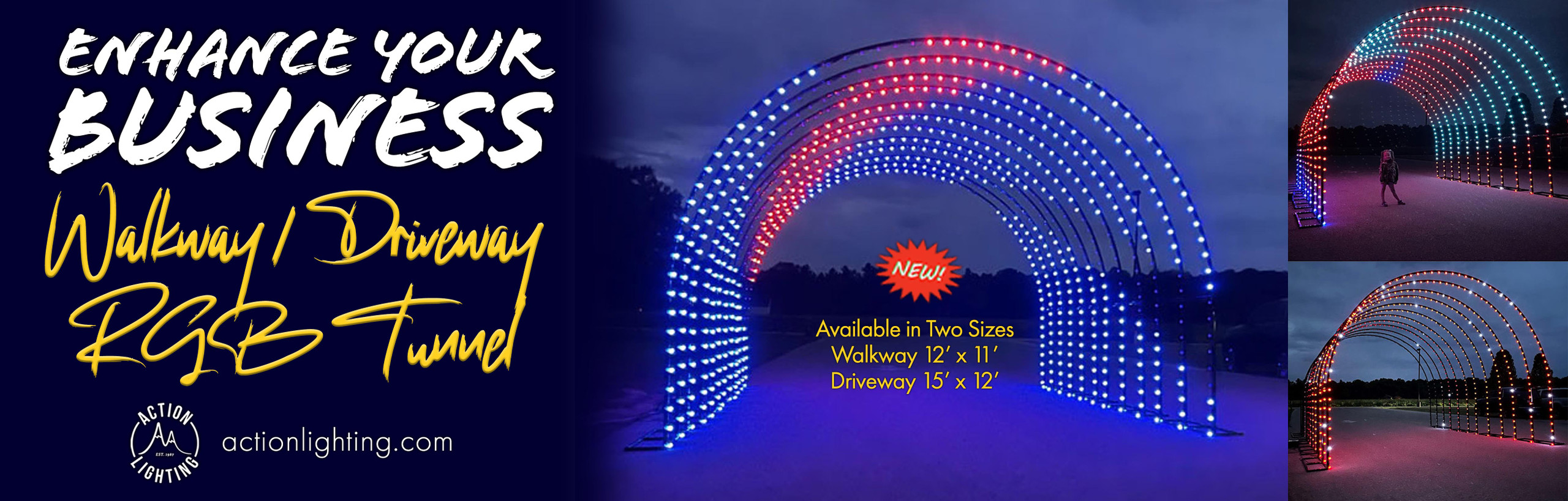 Home & Commercial Holiday Light Supplier | Action Lighting