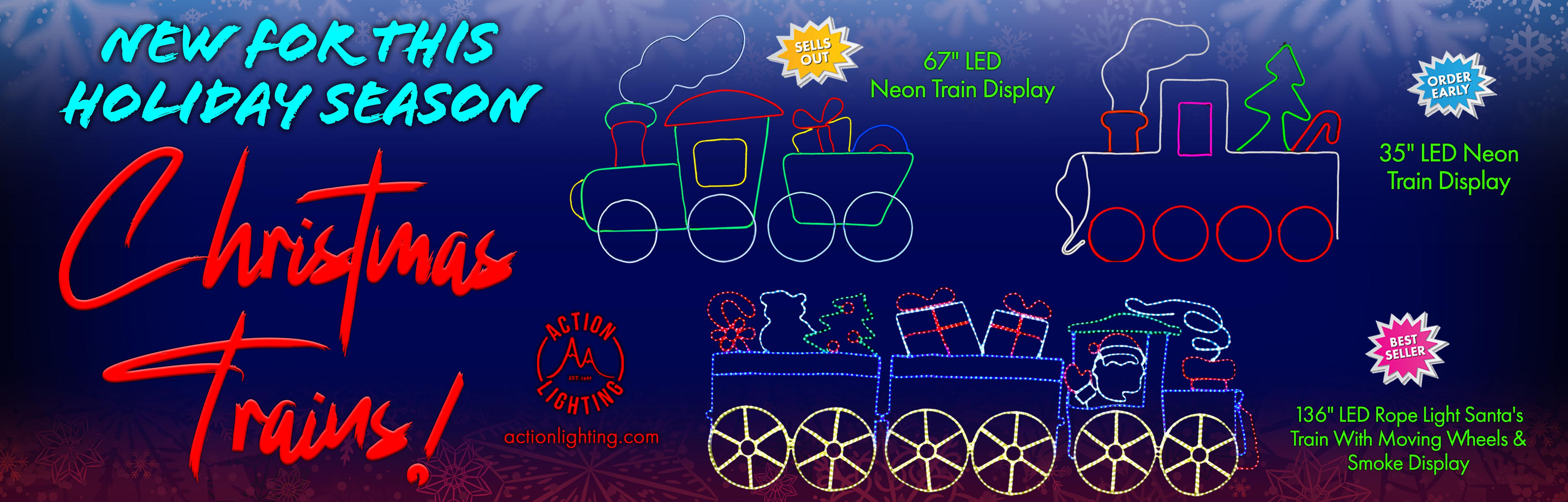 Home & Commercial Holiday Light Supplier | Action Lighting