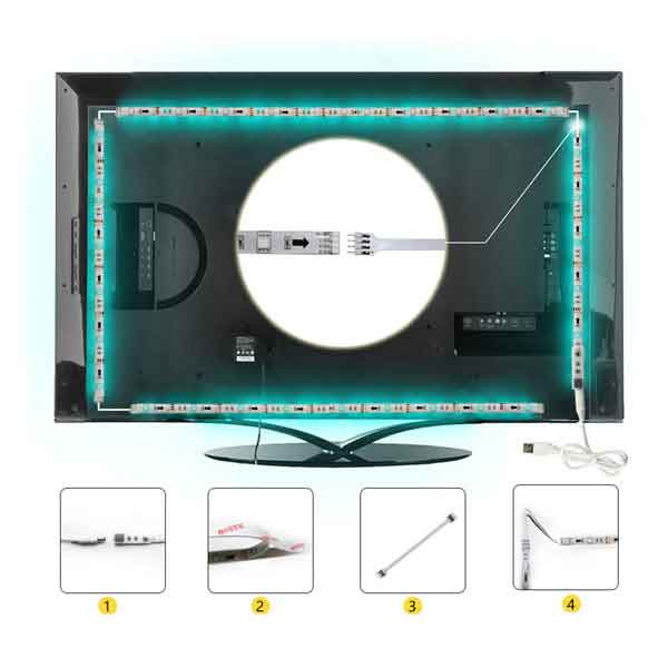 USB LED TV Backlighting Kit – Enhance Your Experience