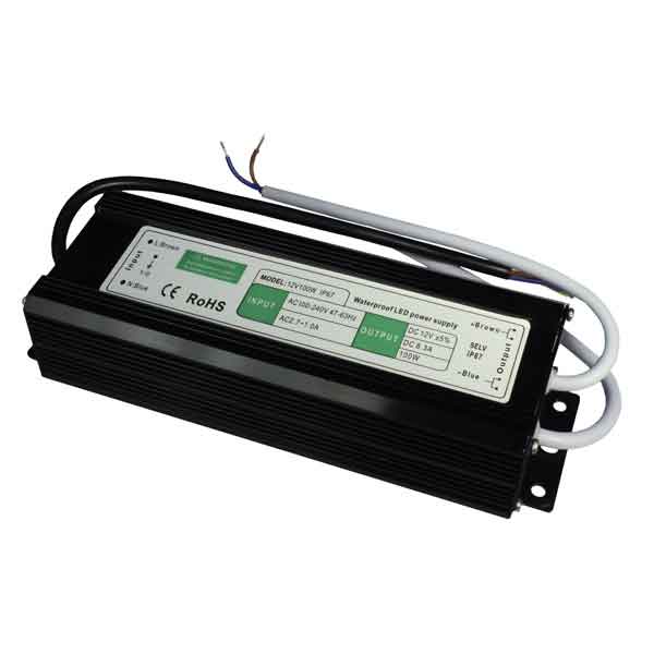Outdoor DC Power Supply - 12 Volt (204TF12-PWR1) - Action Lighting™, Inc.