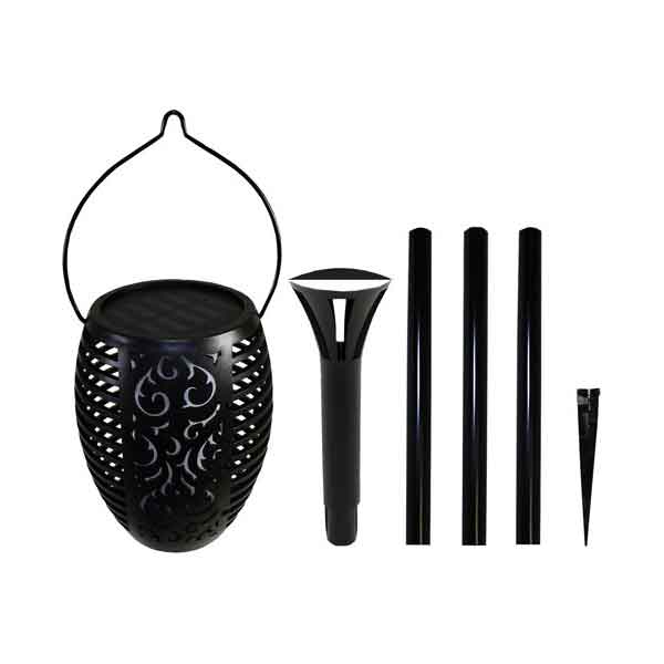 Solar Powered LED Flame Effect Torch Light –Outdoor Elegance