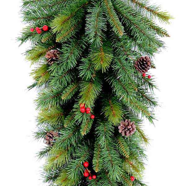 9ft Emerald Pine with LED Lights