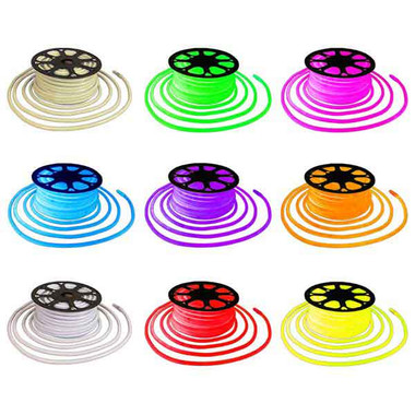 5/8 Inch Round Neon Rope Light 147.5 Foot – Bright Decor