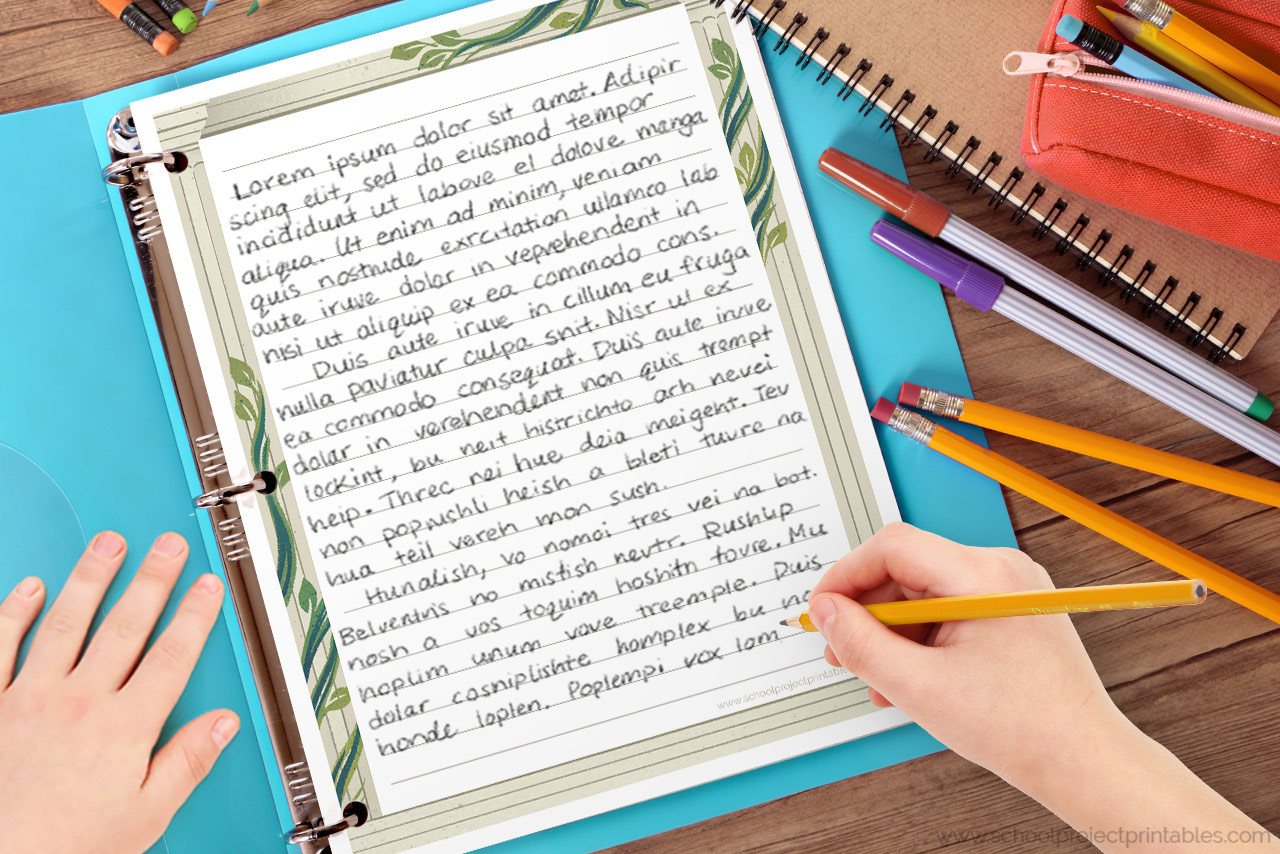 Ancient Rome Writing Templates - Paper with Roman Column Border ...