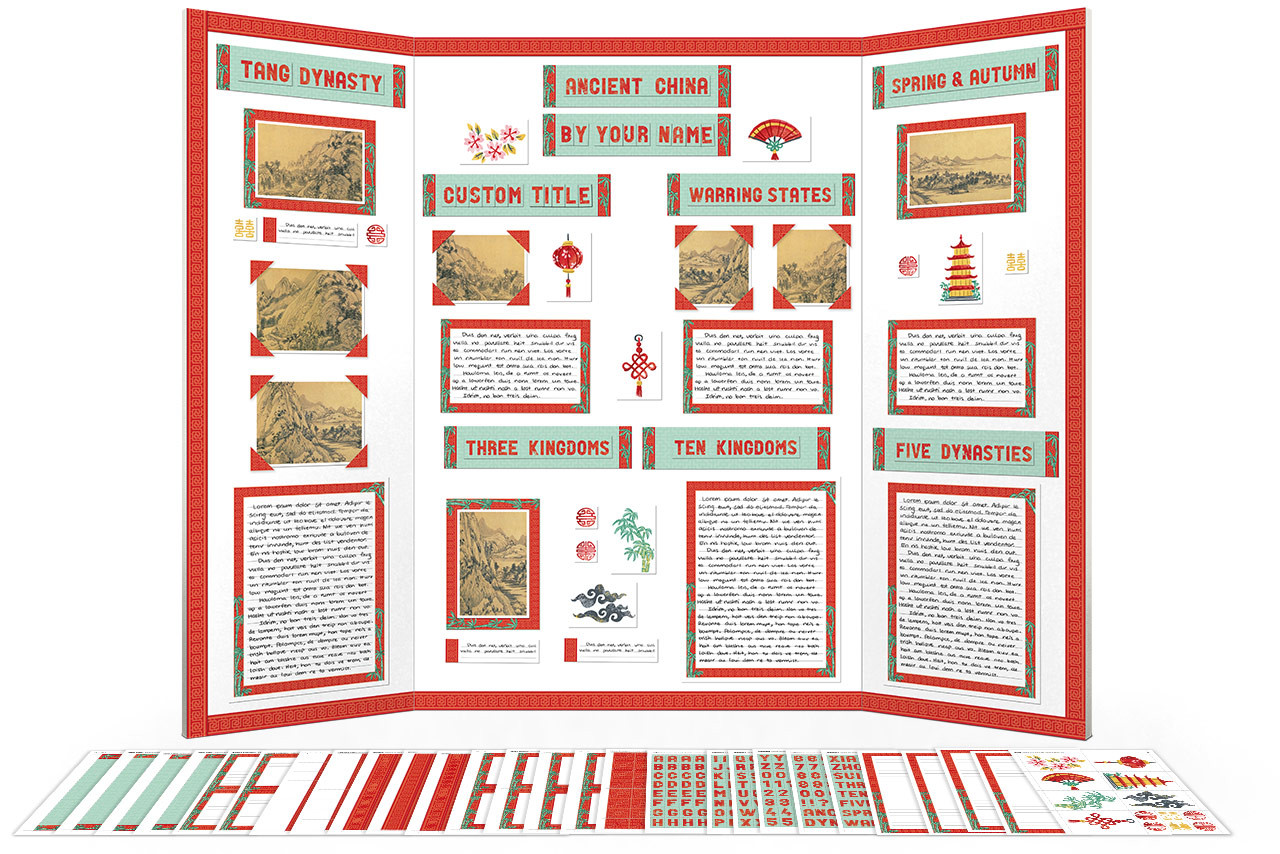 California Missions Project Display Board Poster Project Kit - School ...