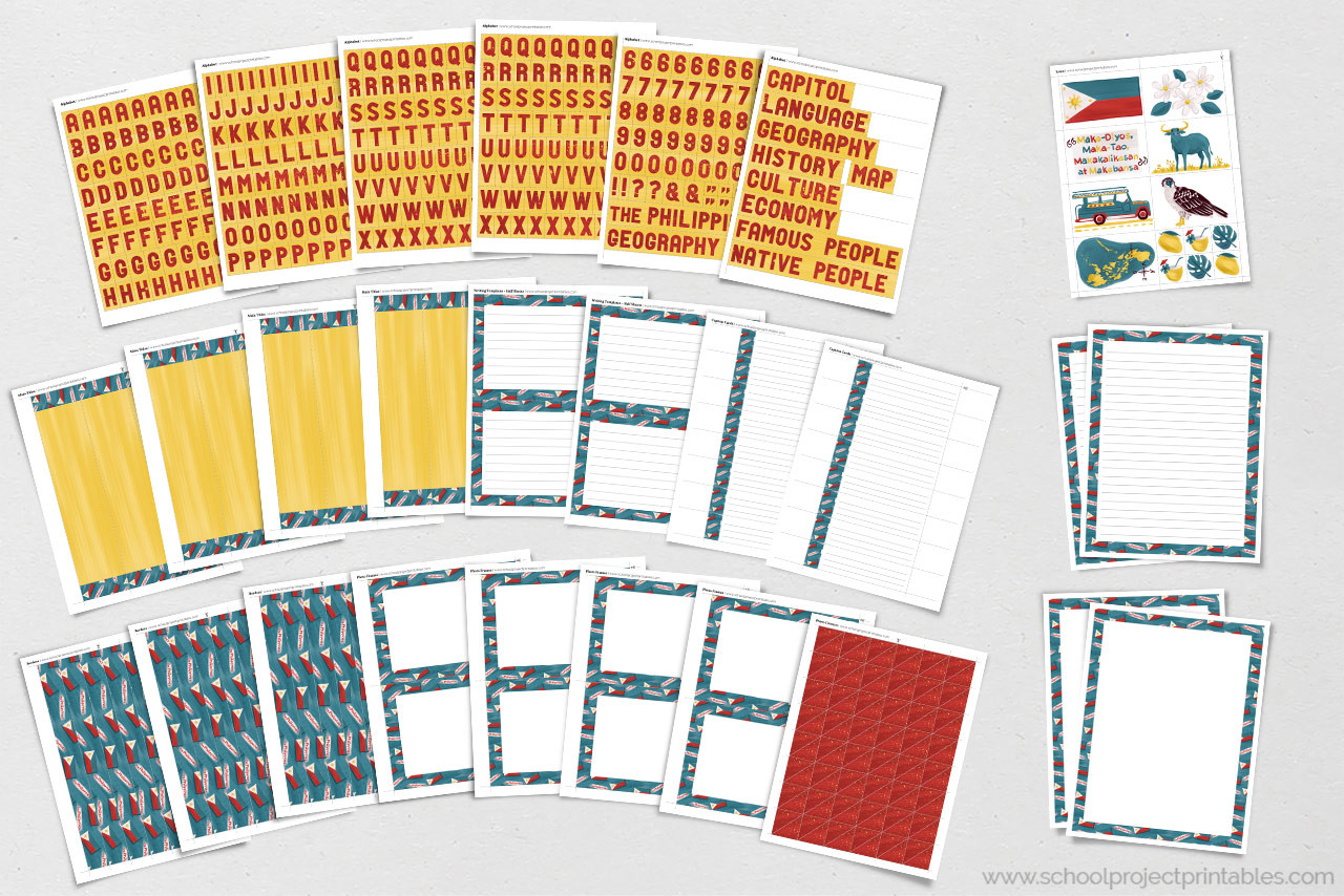 The Philippines Display Board Poster Project Kit - School Project ...