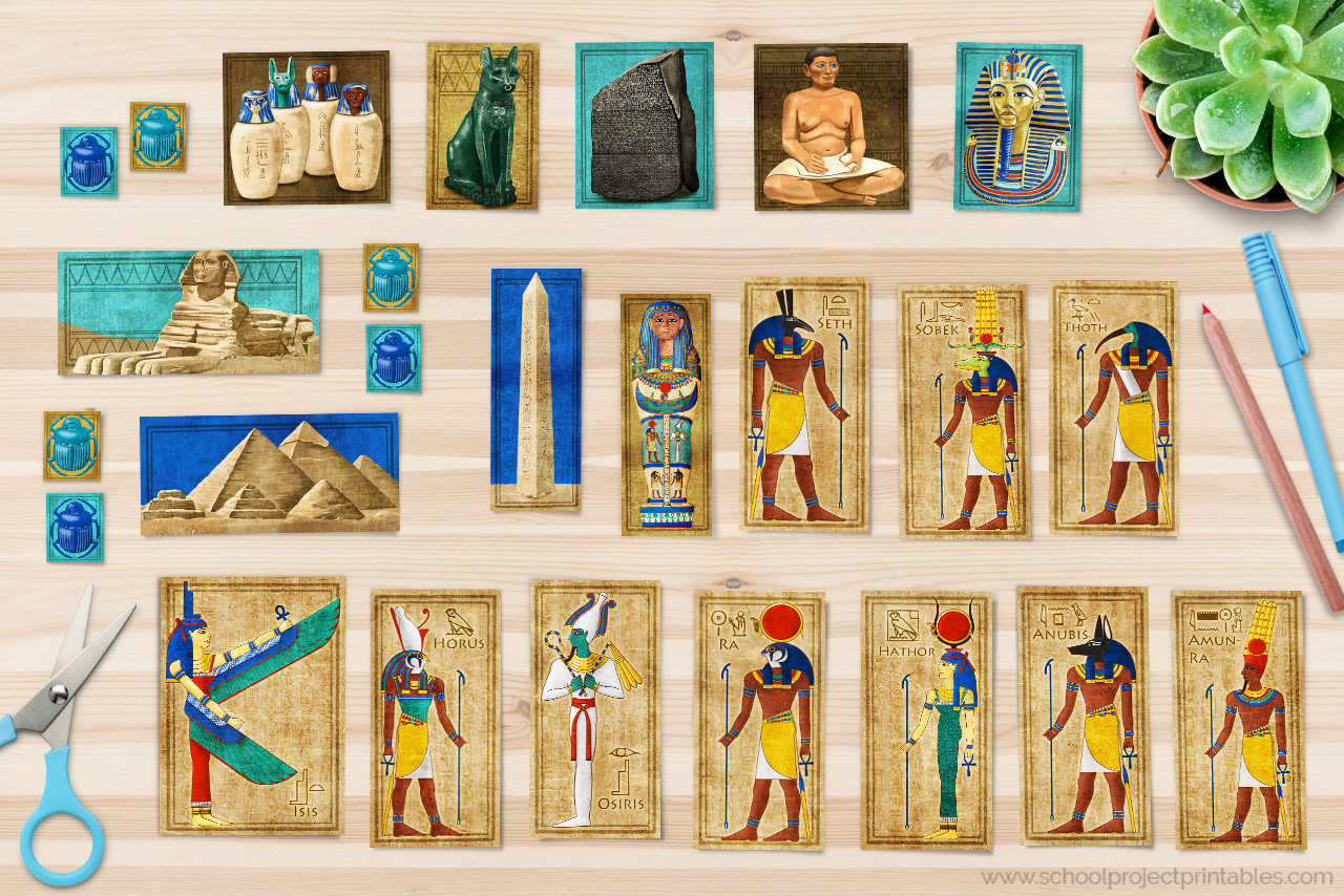 Ancient Egypt Project Display Board Poster Kit (Printable) - School ...