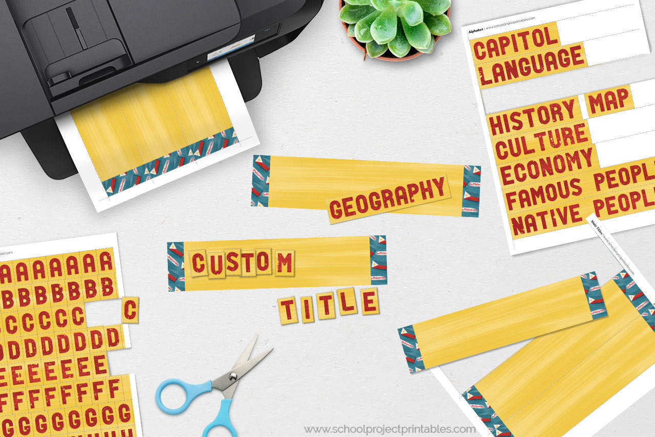 The Philippines Display Board Poster Project Kit - School Project ...