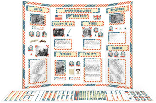 American Revolution Display Board Poster Project Kit - School Project ...