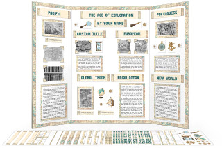 Age of Exploration Display Board Poster Project Kit - School Project ...