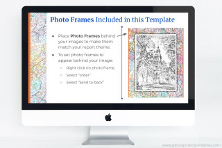Iowa State PowerPoint Template Theme - School Project Printables