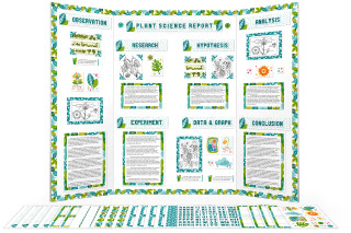 Book Report / Reading Fair Display Board Poster Project Kit - School ...
