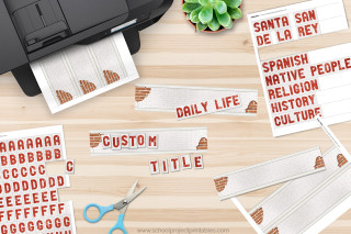 California Missions Project Display Board Poster Project Kit - School ...