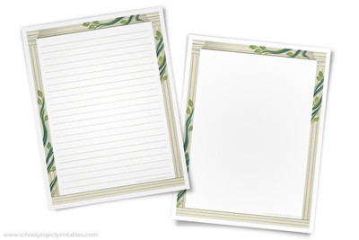 Ancient Rome Writing Templates - Paper with Roman Column Border ...