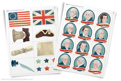 American Revolution Founding Fathers & Historical People Clip Art Icon ...