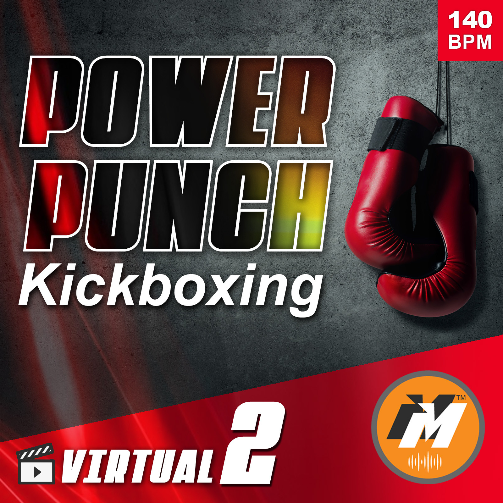Power Punch Vol. 2 - 140 BPM - Studio Toolbox - Muscle Mix Fitness Music
