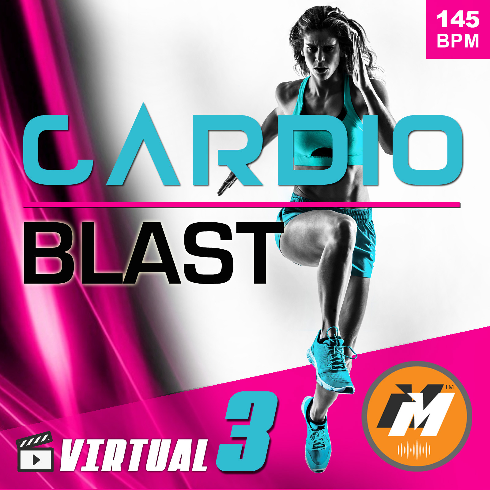 Cardio Blast Vol 3 - 145 BPM - Studio Toolbox - Muscle Mix Fitness Music