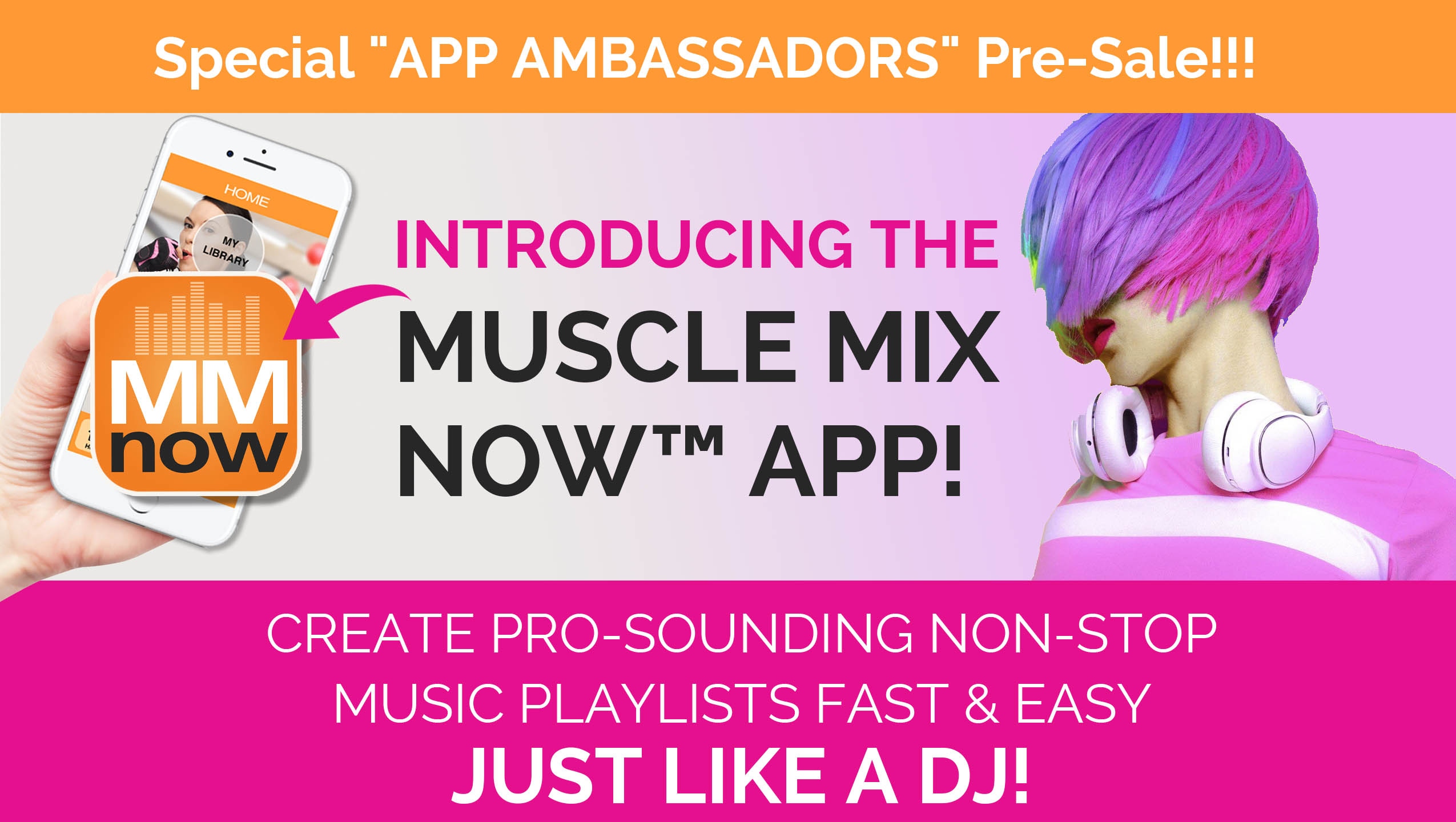 Get the Muscle Mixes Now App Today!