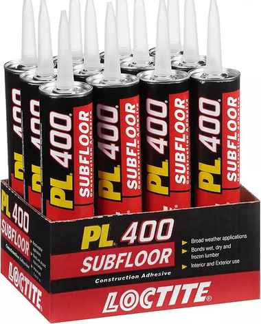 Loctite PL 400 Subfloor Heavy Duty Construction Adhesive