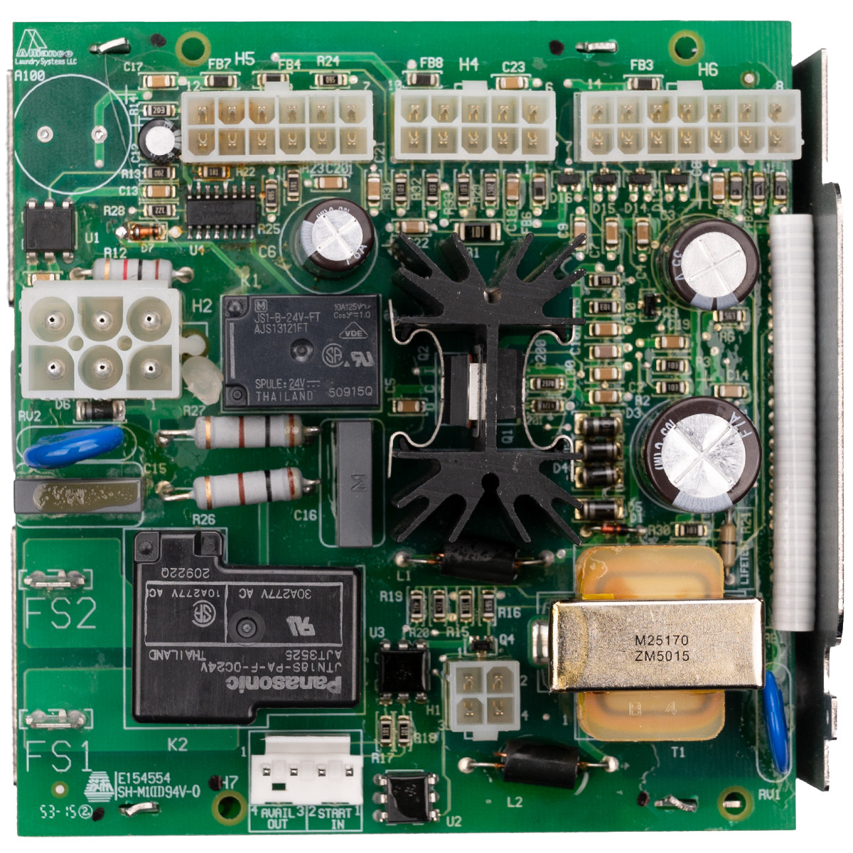 505905P Alliance 5 Button Dryer Control Repair Service