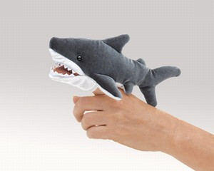 Folkmanis Mini Shark Finger Puppet
