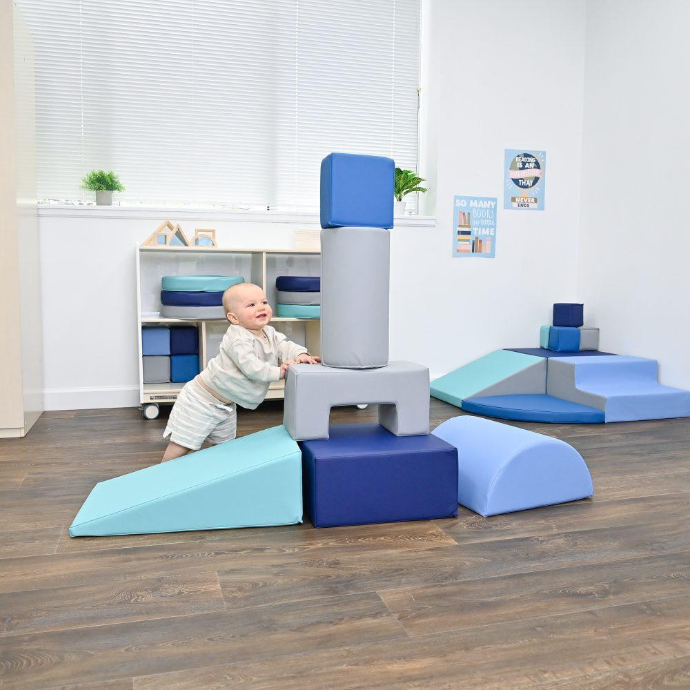 Jr. Gym Foam Climbing Blocks Set - Foam Climbing Blocks