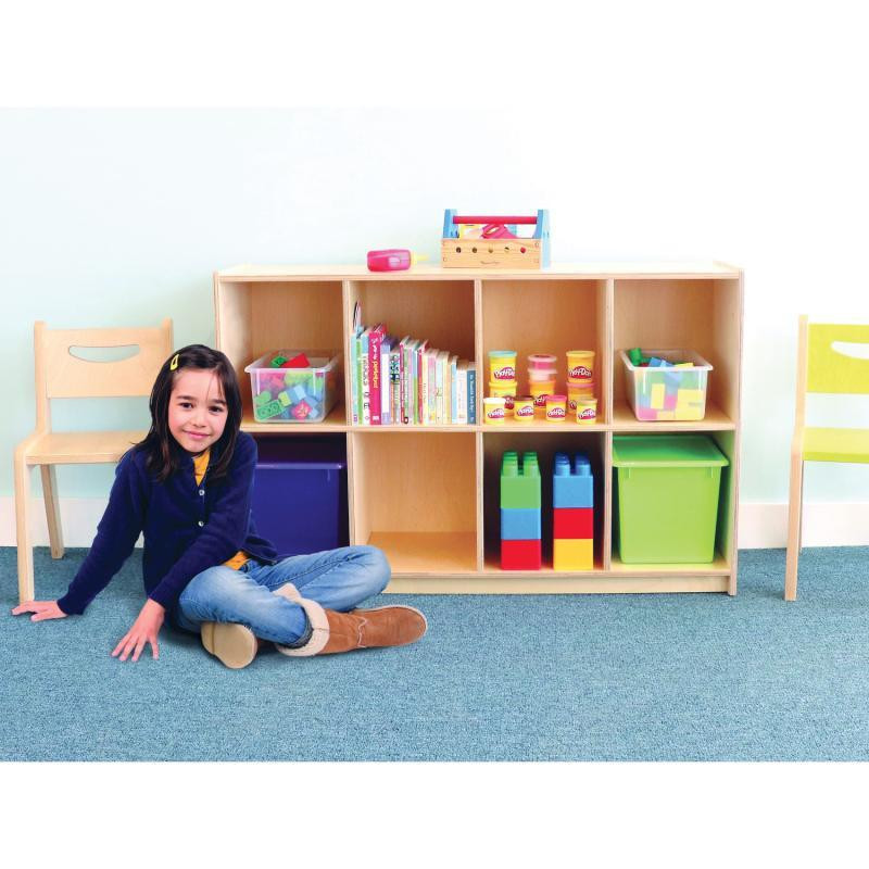 Cubby Classroom Storage Cabinet - 20 Tray Organizer