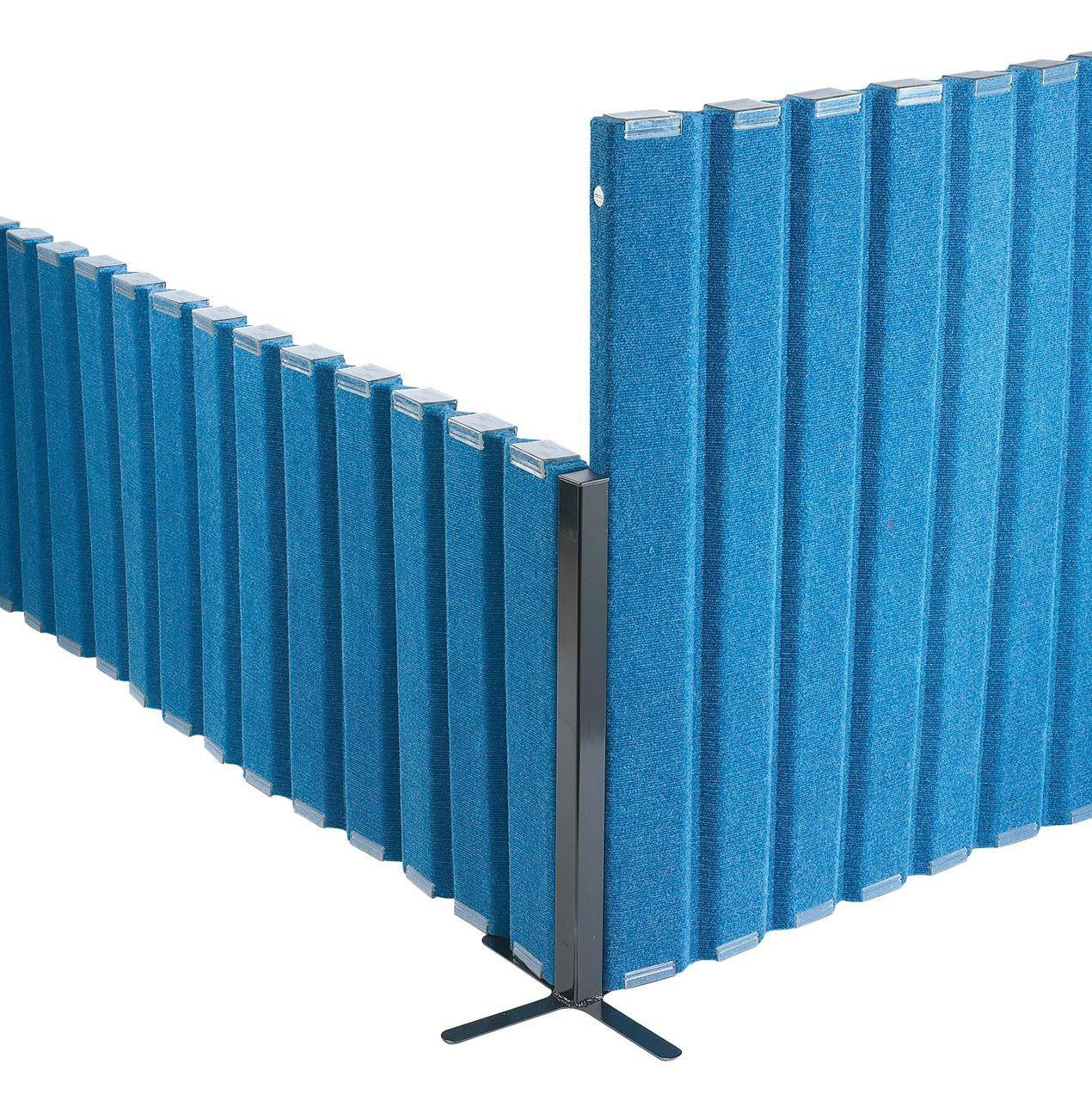 Quiet Sound Proof Panel Wall Divider Support Feet - Set of 2