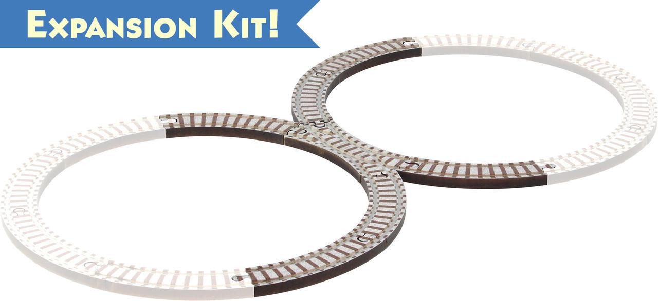 Wooden Train Track Circle to Playtable Expansion Kit - Wooden Train ...