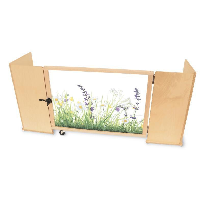 Nature View Classroom Safety Gate - Room Divider Gate