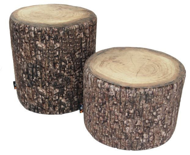 Woodsmen Naturescape Mini Tree Trunk Stool | Nature Soft Furniture