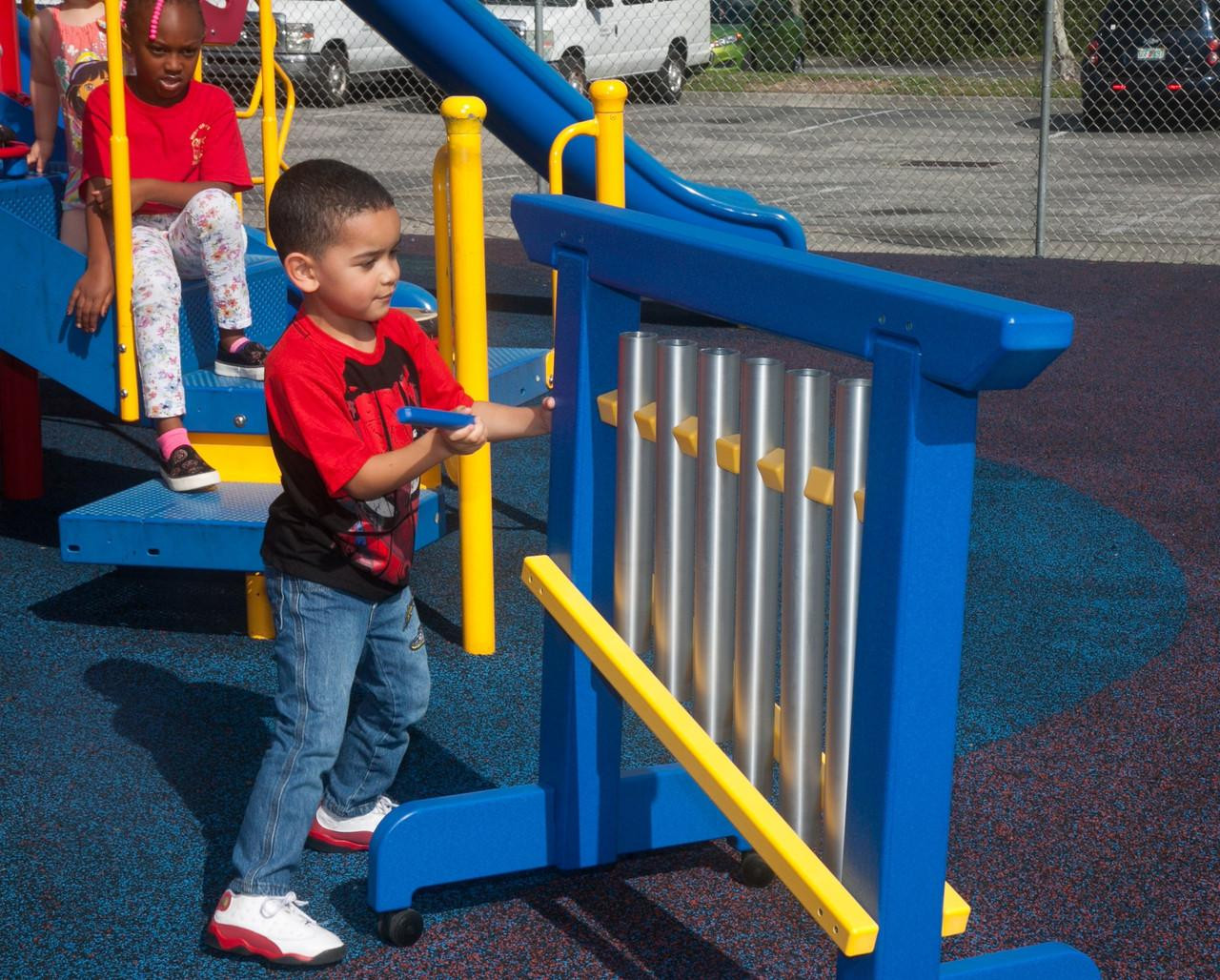 Outdoor 6-Note Eco Chime Unit | Musical Sensory Play for Kids