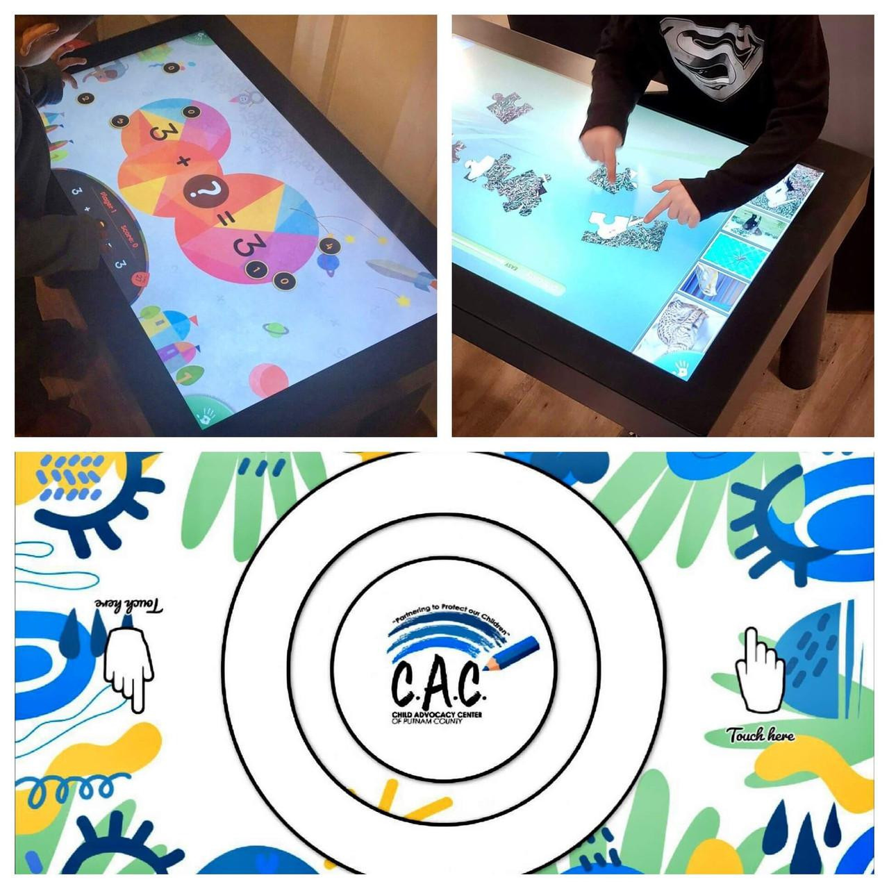 Interactive Touch Screen Play Table - Digital Activity & Game Center