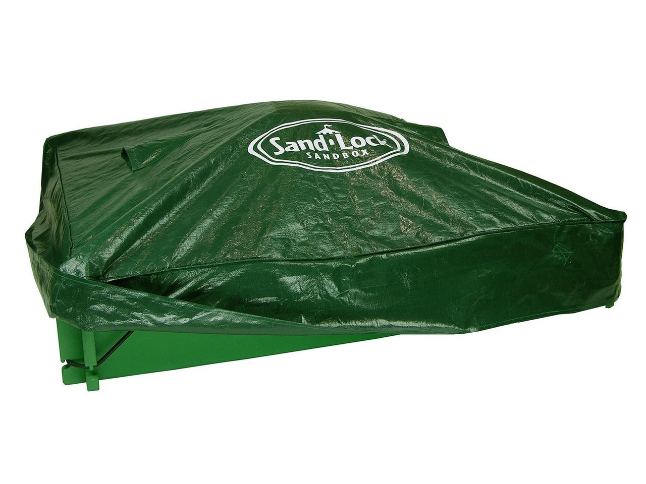Sandlock Plastic Sandbox with Cover 10' x 10' | Sandboxes