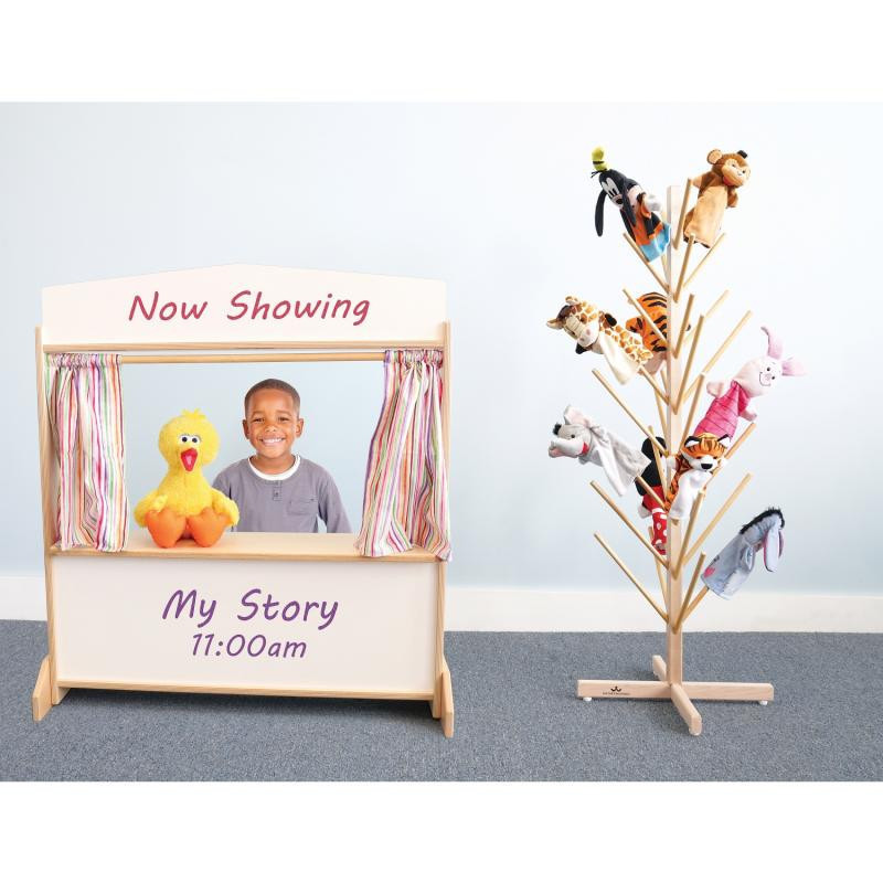 Puppet Storage Tree | Kid's Puppet Theaters