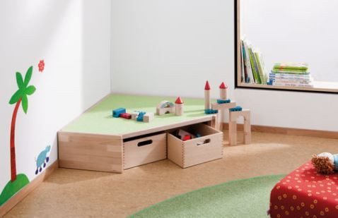 8-Piece Play Platform Set | Wooden Play Platforms