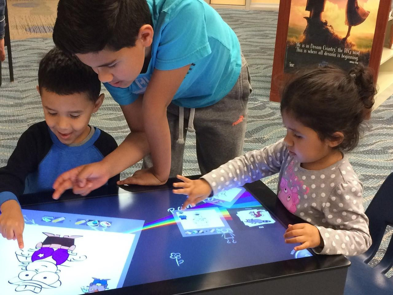 Interactive Touch Screen Play Table - Digital Activity & Game Center