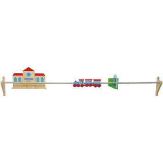 Push Along Train Wall Activity - Wall Toy for Kids