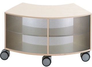 Low Curved Cabinet - Metal Inside Radius | Curved Cabinets