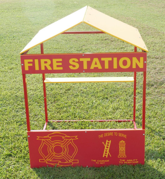 Fire Station Outdoor Playhouse | Outdoor Playhouses
