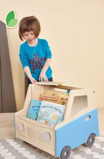 Book Bus for Kids | Library Carts & Book Trollies