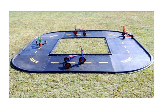 Daytona Square Trike Track Path | Playground Trike Tracks