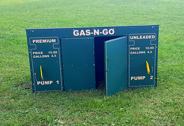 Gas n Go Trike Storage Playhouse - Trike and Bike Storage