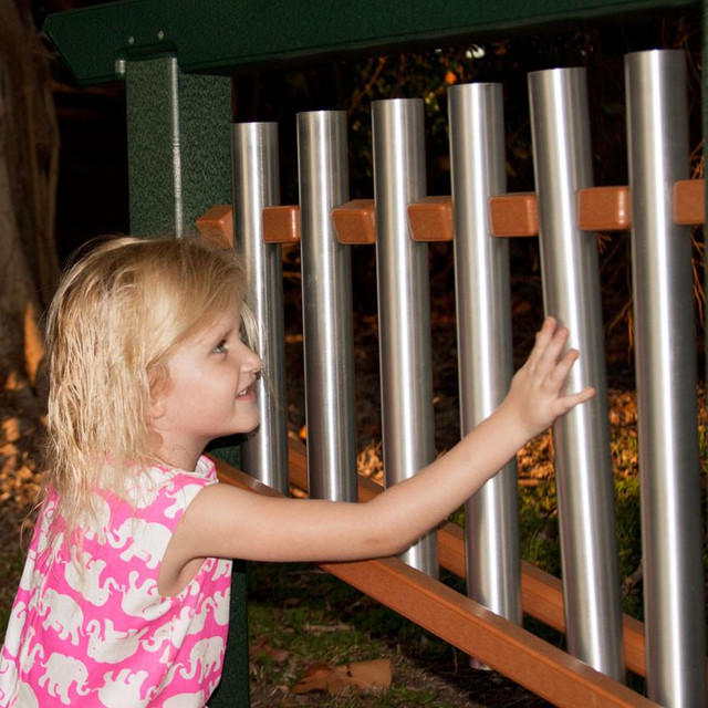 Outdoor 6-Note Eco Chime Unit | Musical Sensory Play for Kids