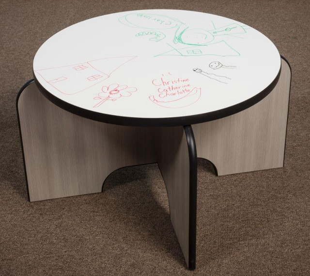 Brainstorming Idea & Creativity Kid's Drawing Table - Classroom Art Table