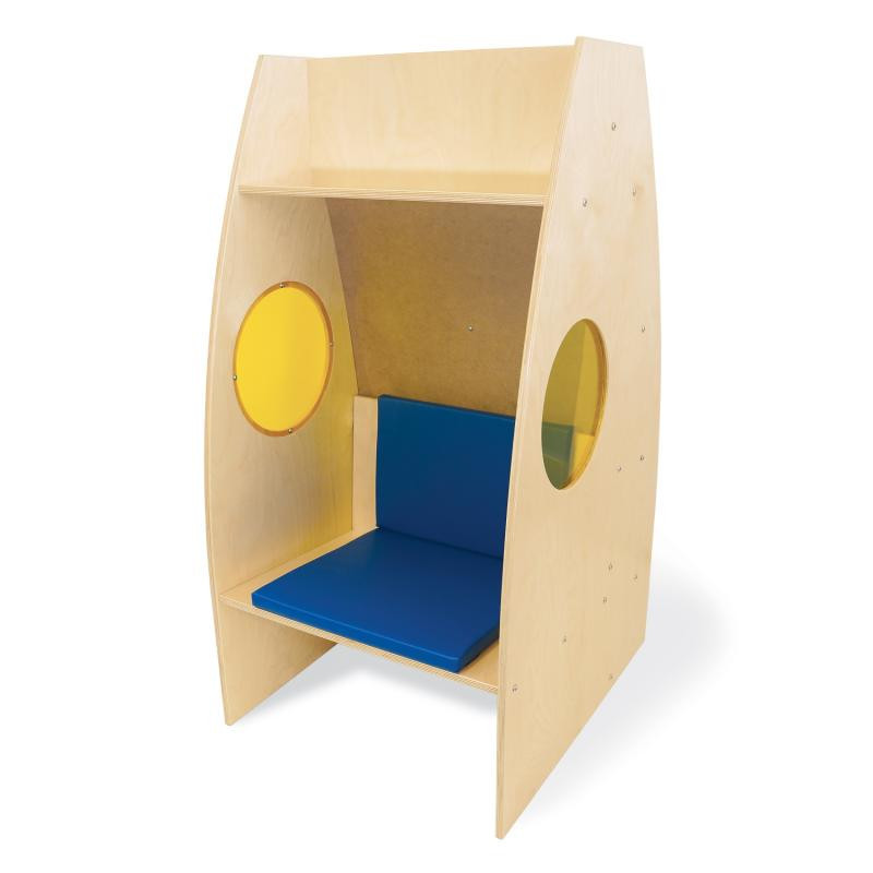 Alone Zone Reading Pod with built-in bookcase | Reading Nooks