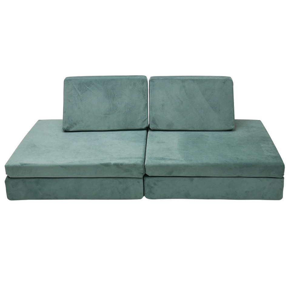The Whatsit Jade Modular Foam Play Couch for Kids