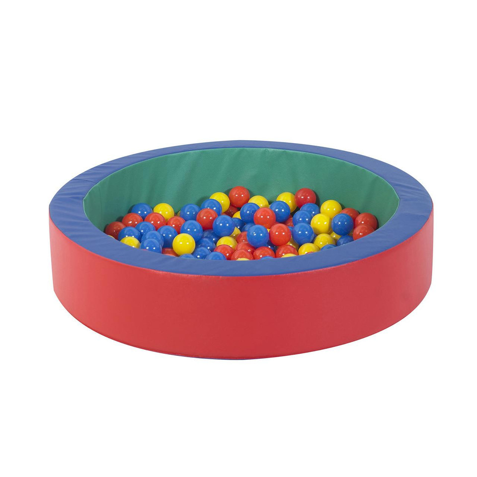 Toddler Hollow Ball Pool, Rainbow - Soft Play Yard