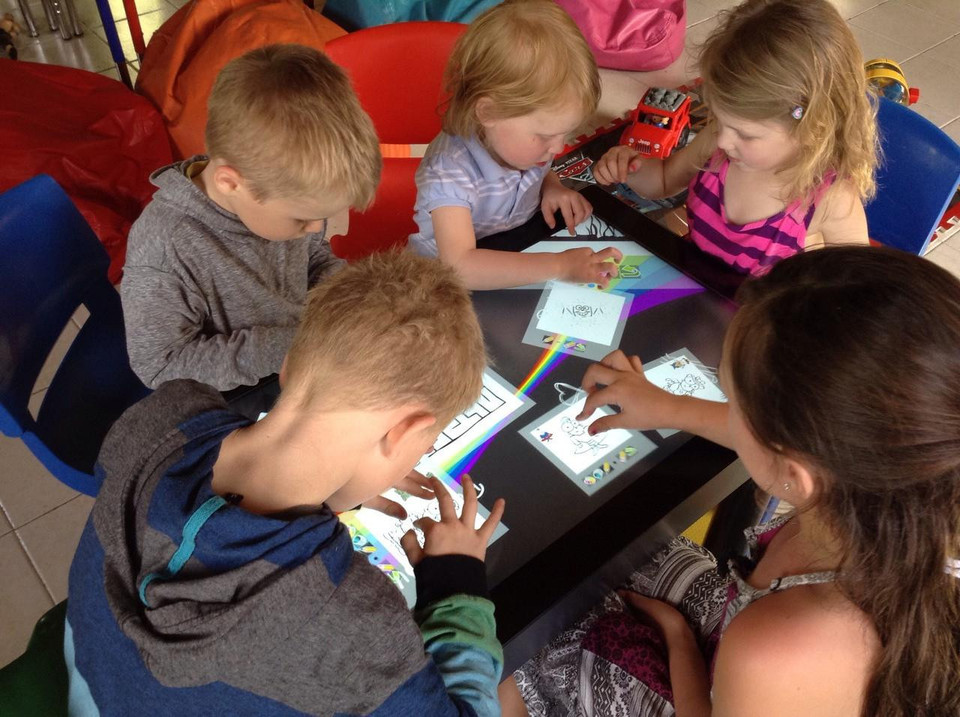 Interactive Touch Screen Play Table - Digital Activity & Game Center