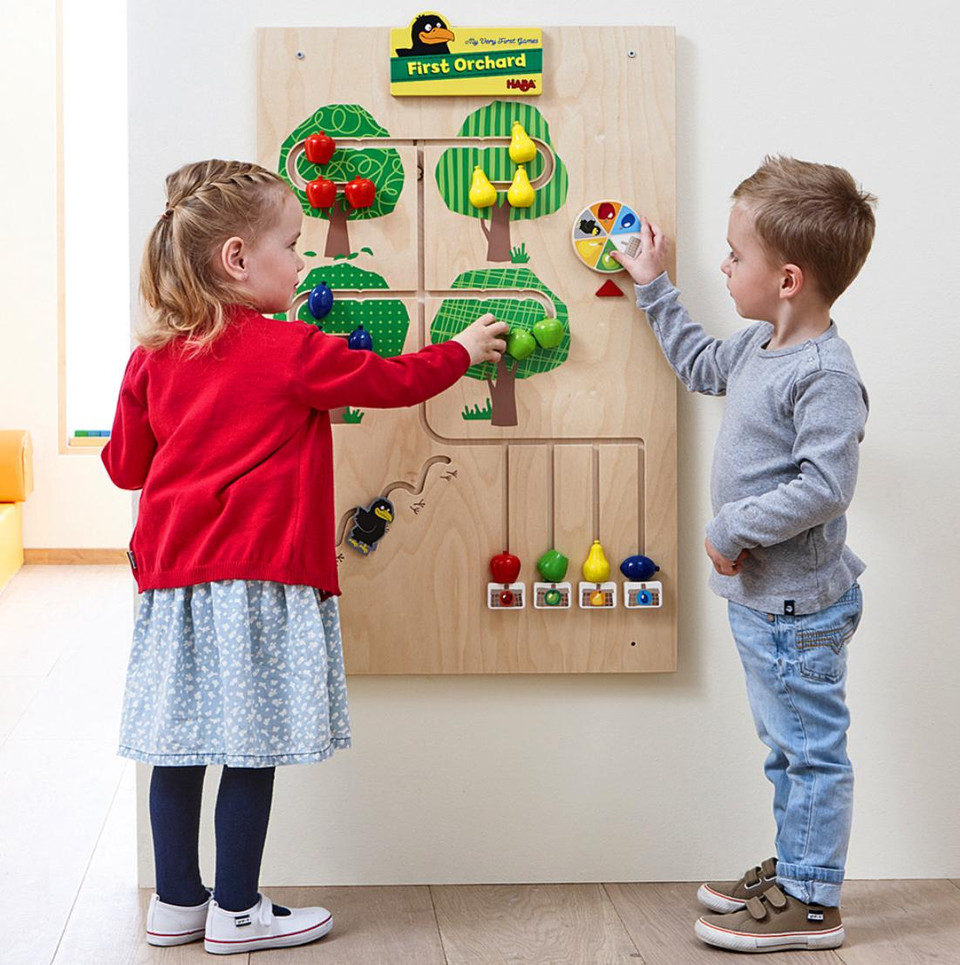 Alphabet Tree Activity Wall Panel - Alphabet Learning Toy